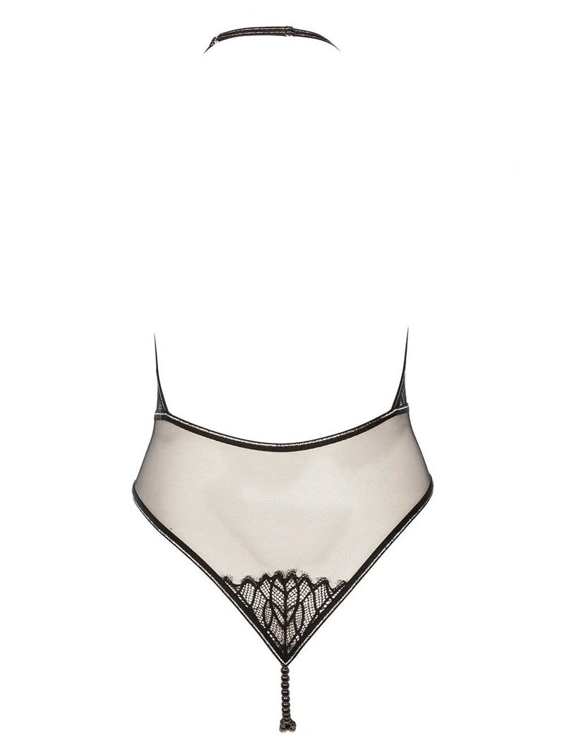 Bracli Manhattan Body Pearl Thong Sheer Bodysuit High End Luxury Linge ...